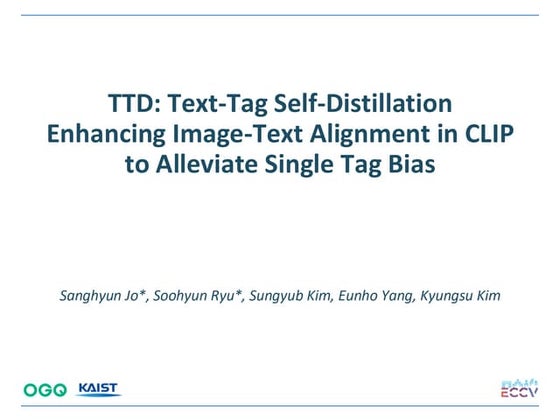 H. Shim, NeurIPS 2018, MLILAB, KAIST AI | PPT