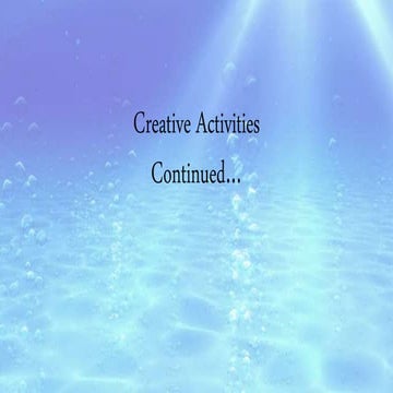 ECD 243 Creative Activities Continued .pptx