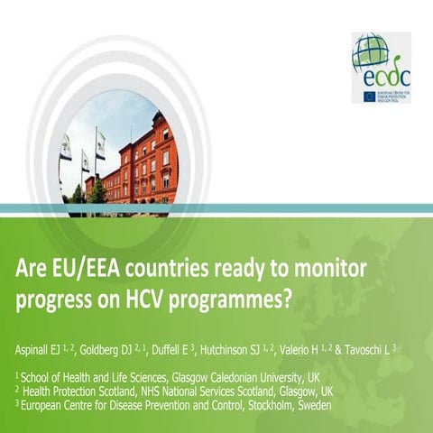 Are EU/EEA countries ready to monitor progress on hepatitis C ...