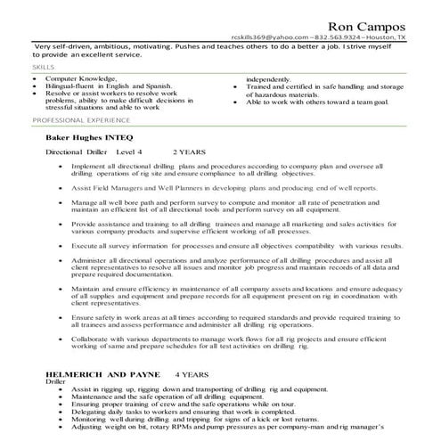 Rons new resume | PDF