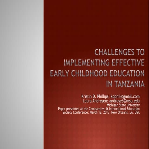 Ecd presentation cies w photos | PPT