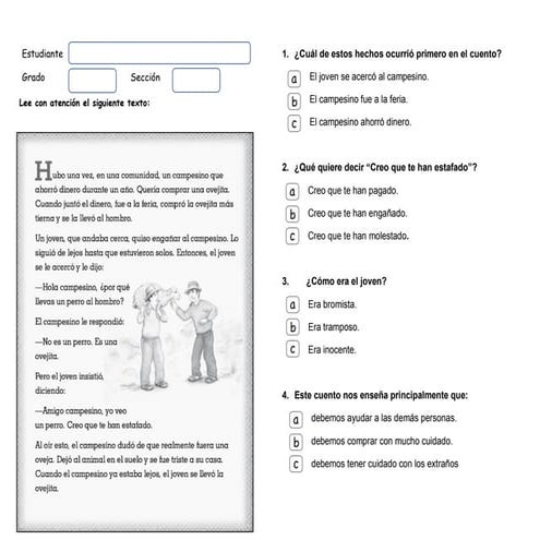 Taller de repaso español | PDF