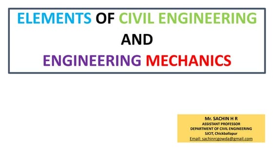 System of Forces - Engineering Mechanics | PPT