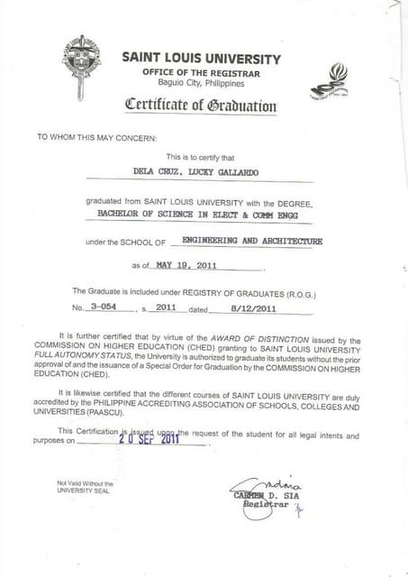 Certificate of Employment NPI | PDF