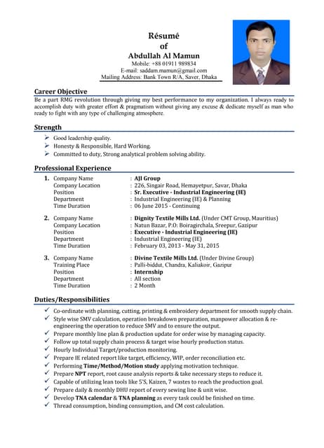 Firoz Alom CV(Officer) | PDF
