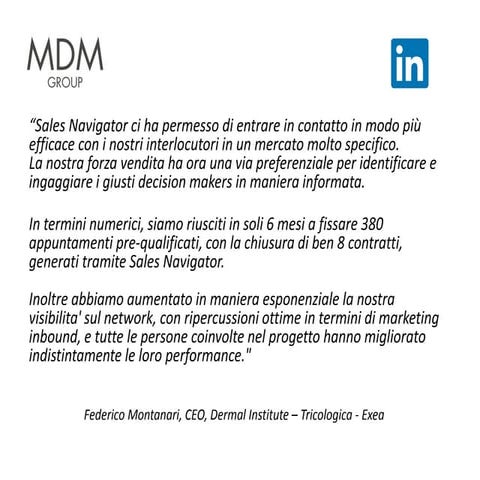 MDM Group success story | PDF