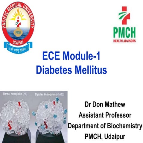 ece diabetes_250123_111928.pdf full notes on diabetes | PDF