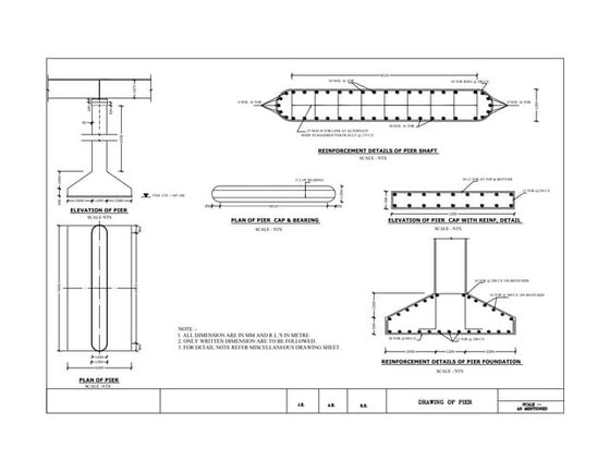 Pump house drawings for construction in water supply projects.pdf