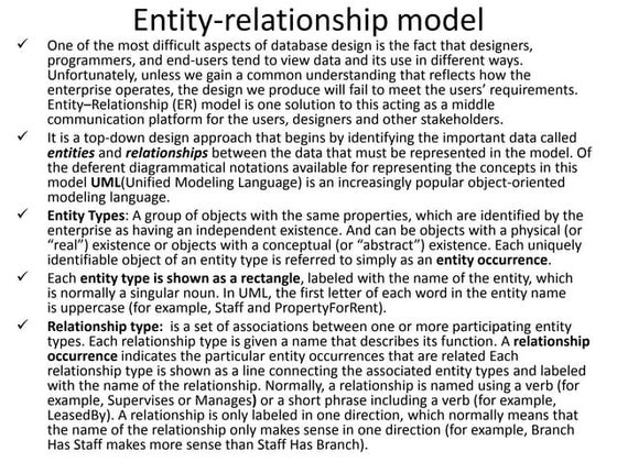 Er Model Ppt Pptx Databases Computer Software And Applications