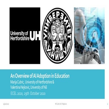 An Overview of Artificial Intelligence (AI) adoption in Education | PDF