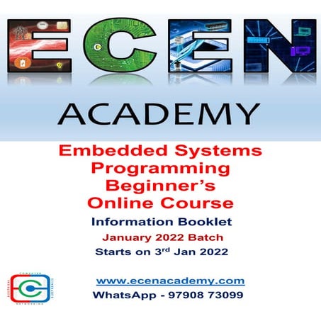 ECEN Academy Embedded Systems Programming Jan2022 batch | PDF