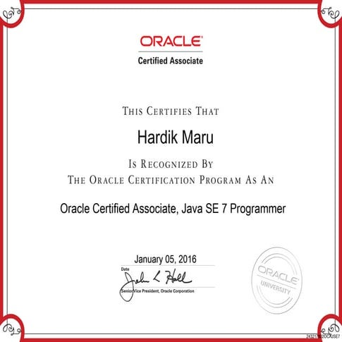 Oracle Java Se 7 Programmer Pdf Programming Languages Computing 8687