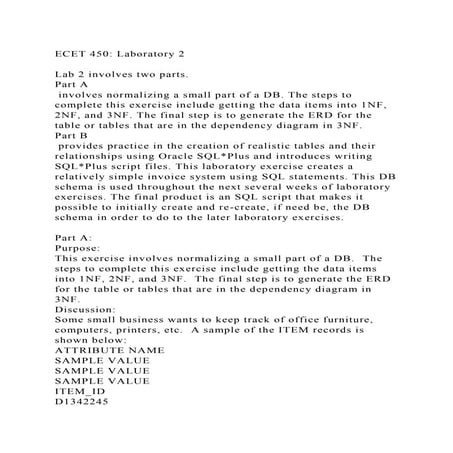 Ecet 450 Laboratory 2lab 2 Involves Two Partspart A Involvdocx 6506