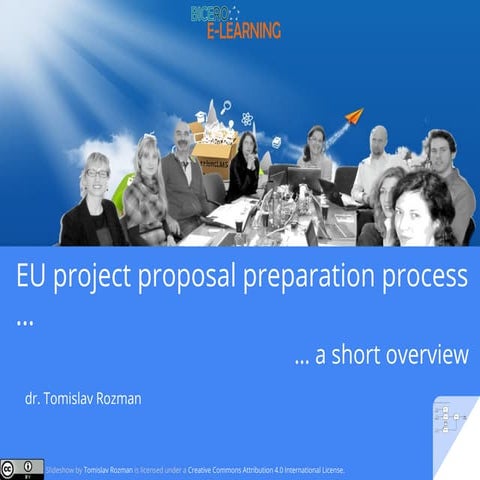 EU project proposal preparation process | PDF