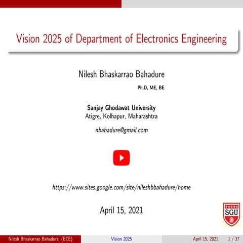 Ece vision 2025 | PDF
