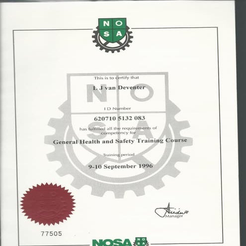 NOSA | PDF