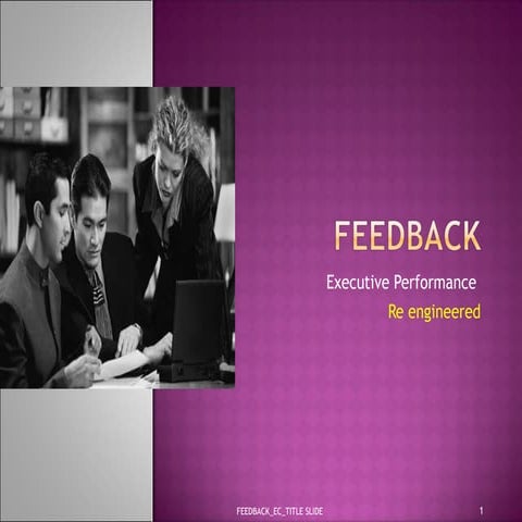 Ec Feedback Ppt | PPT