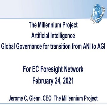 the Millennium Project, Artificial Intelligence, Global Governance for ...