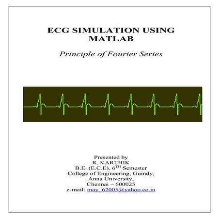 Ecg programa simulado | PDF | Heart and Cardiovascular Diseases ...