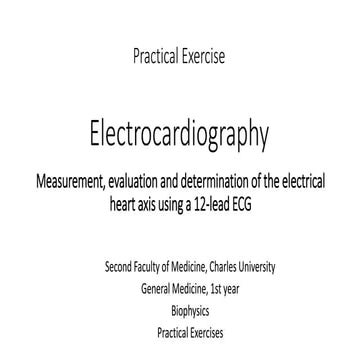 ECG | PDF | Heart and Cardiovascular Diseases | Diseases and Conditions