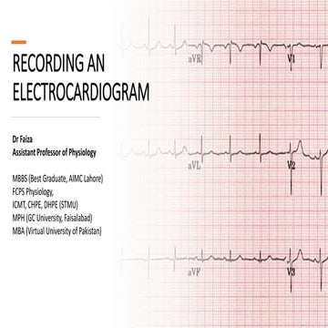 Electrocardiogram (ECG) physiological basis .pdf