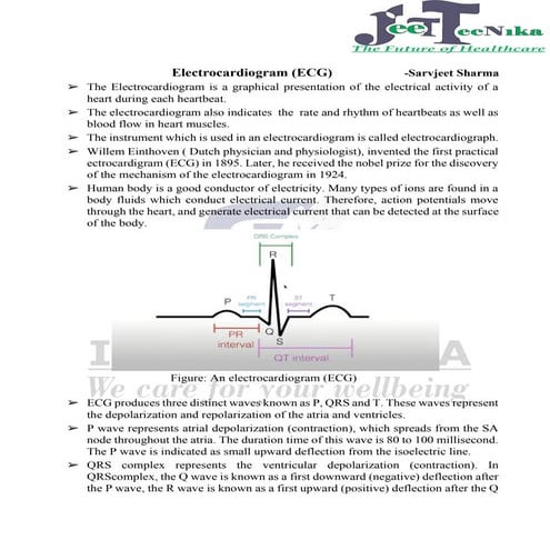 ECG - Electrocardiogram | PDF