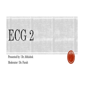ECG: Crochetage sign | PPT