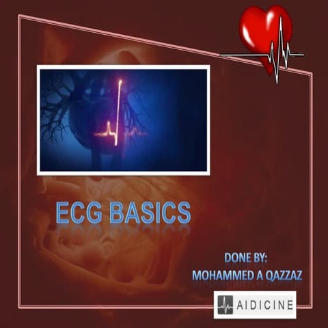 ECG basics | PPTX | Heart and Cardiovascular Diseases | Diseases and ...