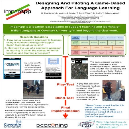 Designing And Piloting A Game Based Approach For Language Learning Pdf 8402