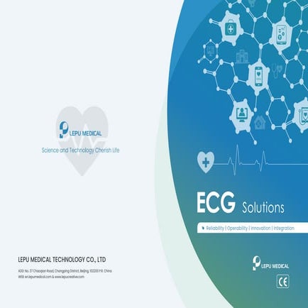 ECG Brochure _LEPU (Lepu Medical Technology (Beijing) CO., Ltd ) | PDF