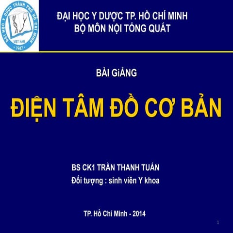 ECG CƠ BẢN | PDF