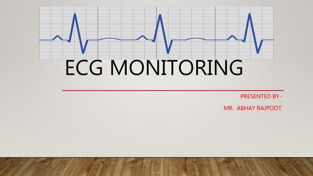 Procedure of Recording ECG | PDF