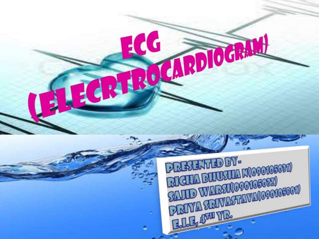 Basics of ecg