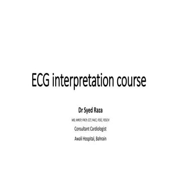 Basic Ecg Interpretation Presentation Ppt