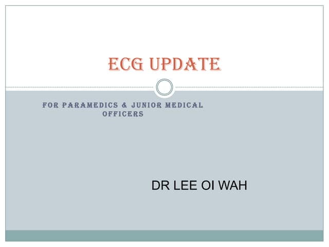 J POINT IN ECG AND ITS INERPRETATION IN ECG | PPTX