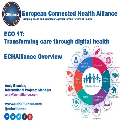 Andy Bleaden - ECO 17: Transforming care through digital health | PPT