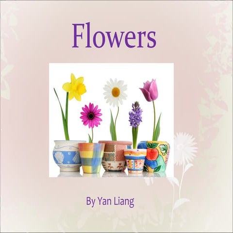 Echd 441 presentation -flowers | PPT