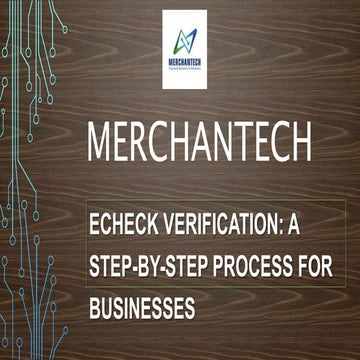 eCheck Verification A Step-by-Step Process for Businesses.pptx