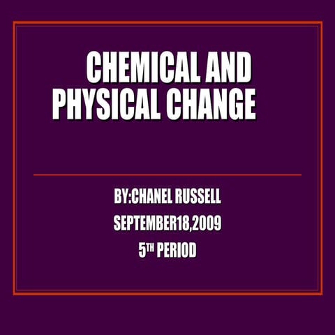 chanel russell-5th | PPT
