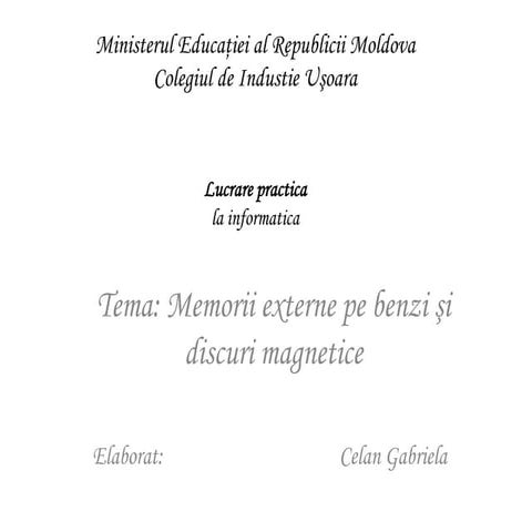 Exemplu proiect strucutra calculatorului | PPTX