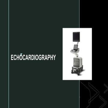 Echocardiography.pptx DATA ECHO BELAJAR ECHO | PPTX