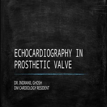 ECHO IN THE ASSESSMENT OF PROSTHETIC HEART VALVE.pptx