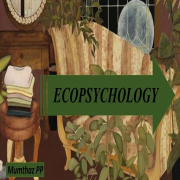 Presentation on Ecopsychology | PDF
