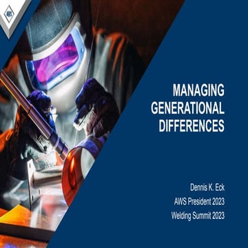 Managing Generational Differences power point | PPTX