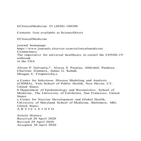 HEAL Letter to Commissioner Malcolm 2020 | PDF