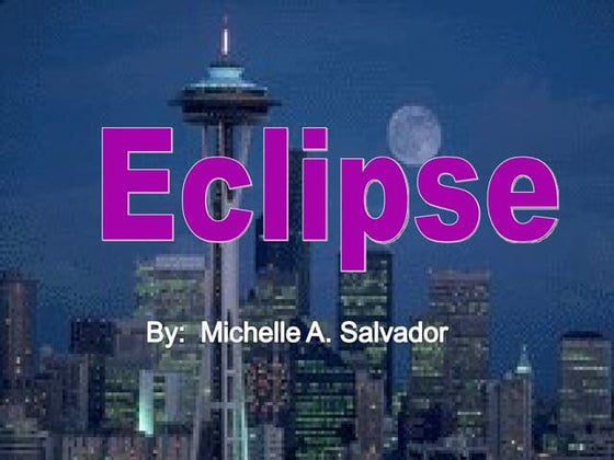 Solar and lunar eclipses | PPTX