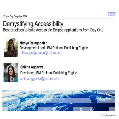 Demystify Accessibility | PPT | Programming Languages | Computing