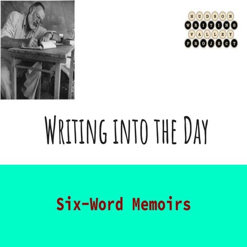 6-Word Memoirs English Presentation for students | PDF