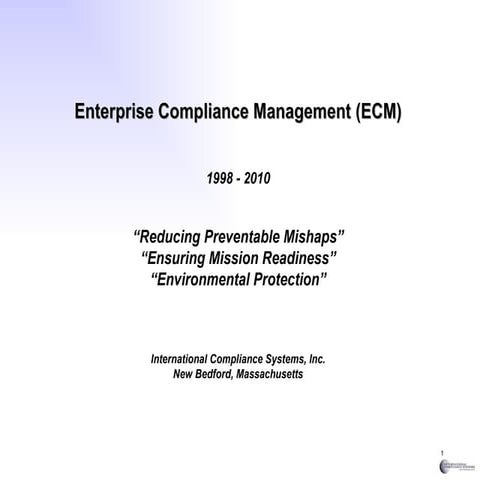 Ecm | PPT
