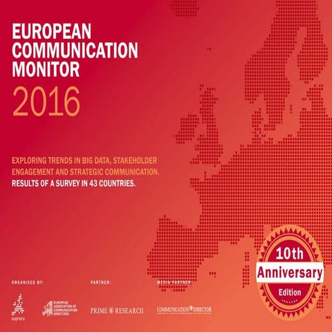 European Communication Monitor 2016 | PPT